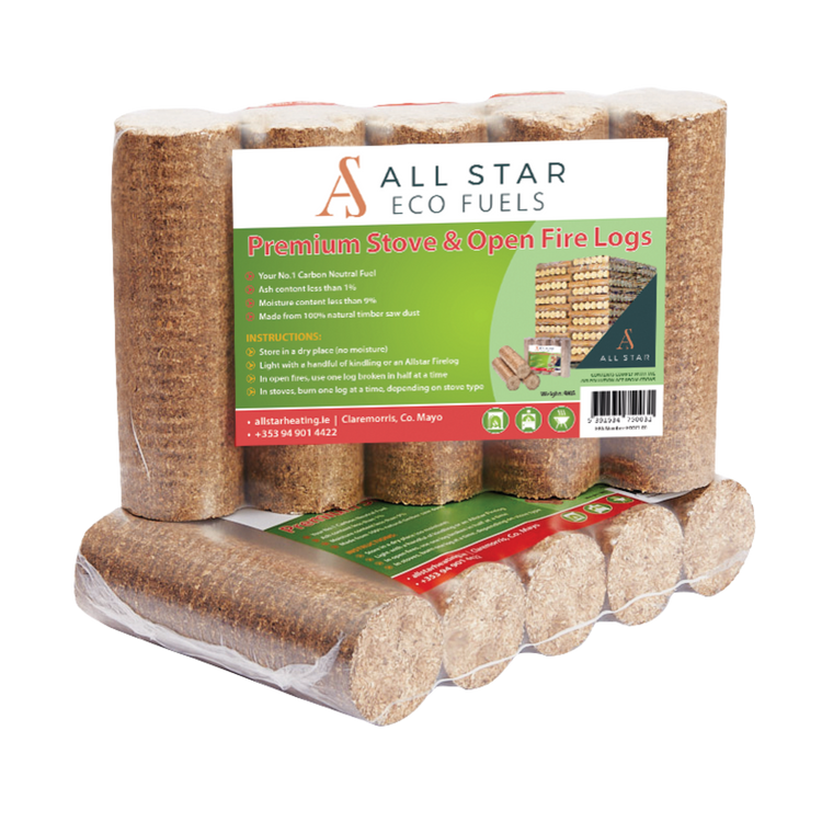 Eco Fuels & Fire Logs Ireland | All Star Heating