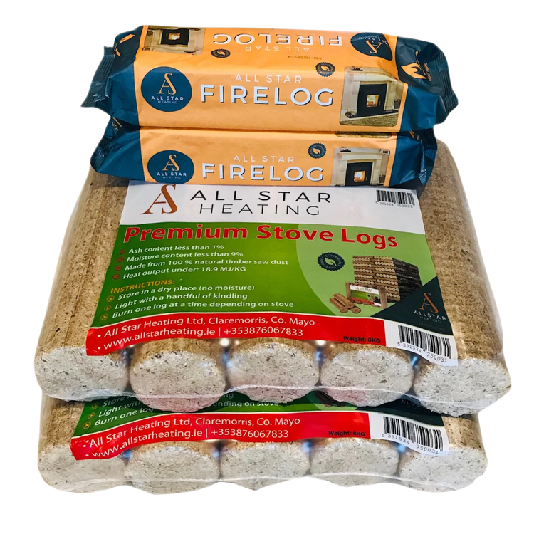 Eco Fuels & Fire Logs Ireland | All Star Heating